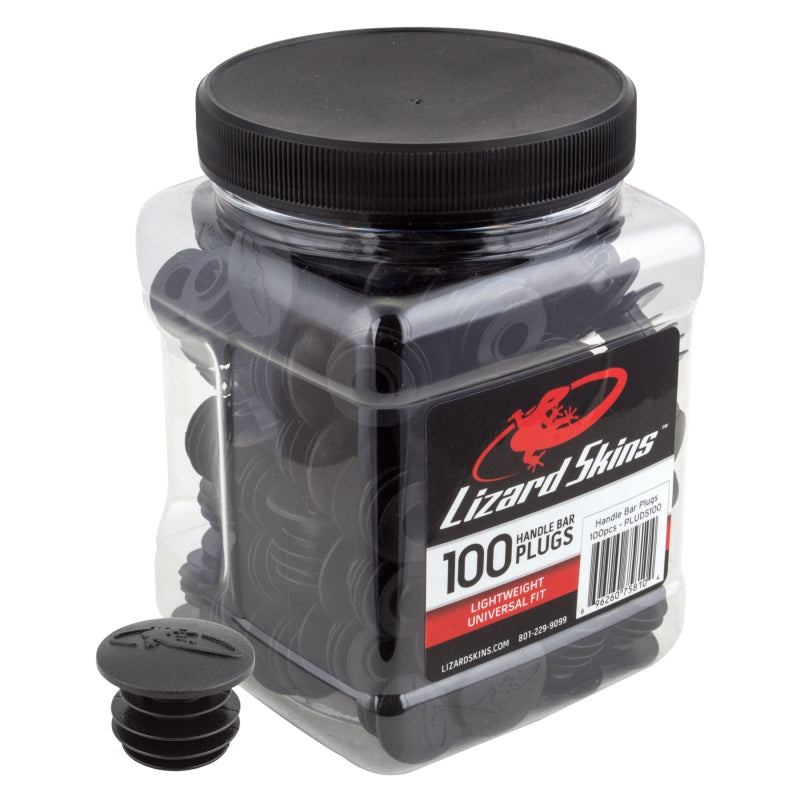 Lizard Skins Grip Plug Canister 100 plugs – Dynamite Bike Lab