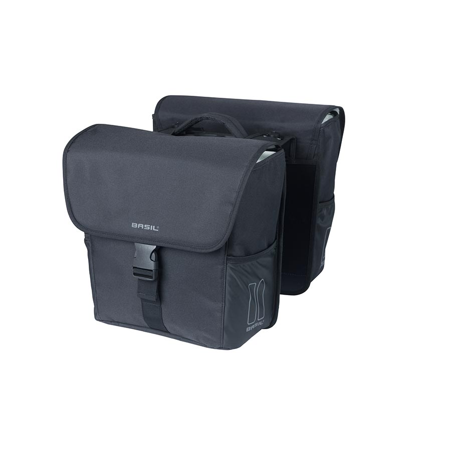 Basil Go Double MIK Pannier 32L Black Pair – Dynamite Bike Lab