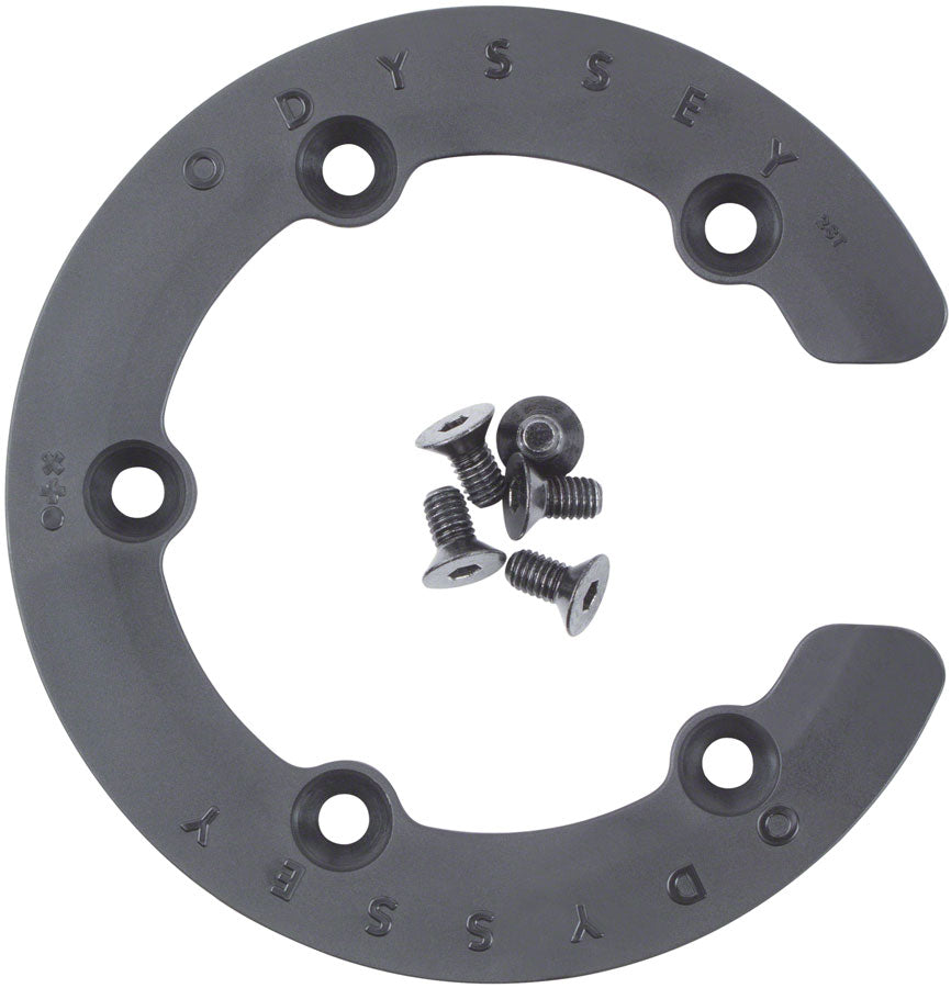 Odyssey Utility Pro Replacement Guard With Bolts Black 28T – Dynamite Bike Lab