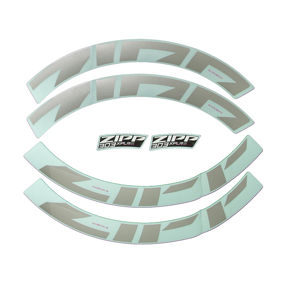 Zipp Decal Set - 303 XPLR S Complete for One Wheel – Dynamite Bike Lab
