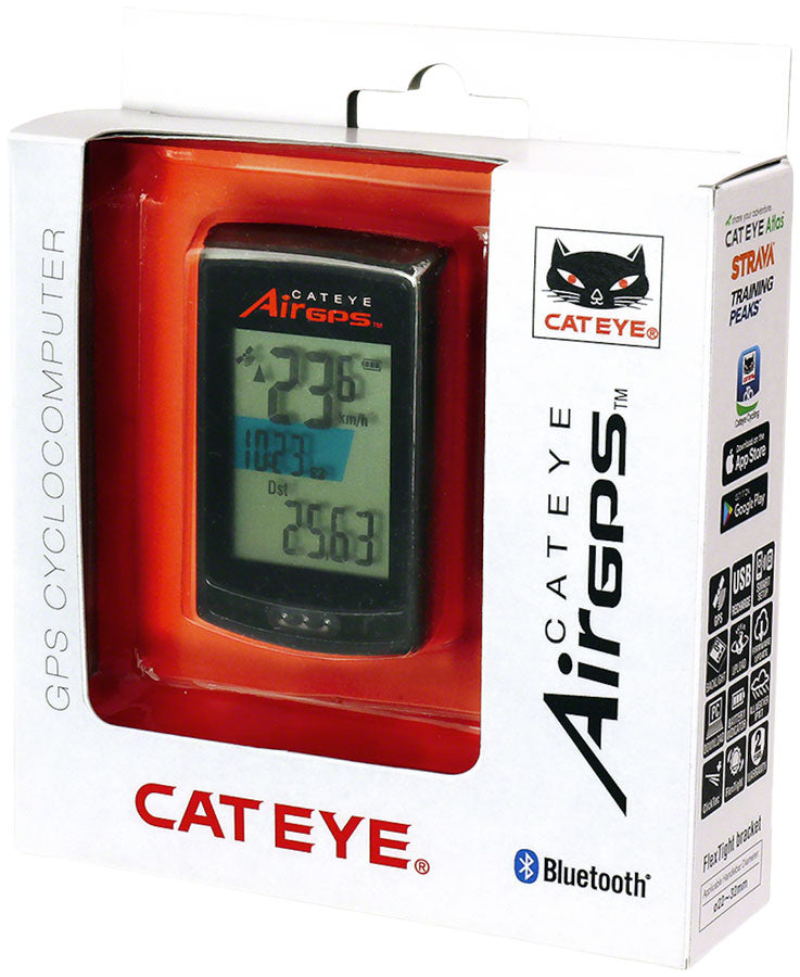 CatEye AirGPS Cycling Computer - Black – Dynamite Bike Lab