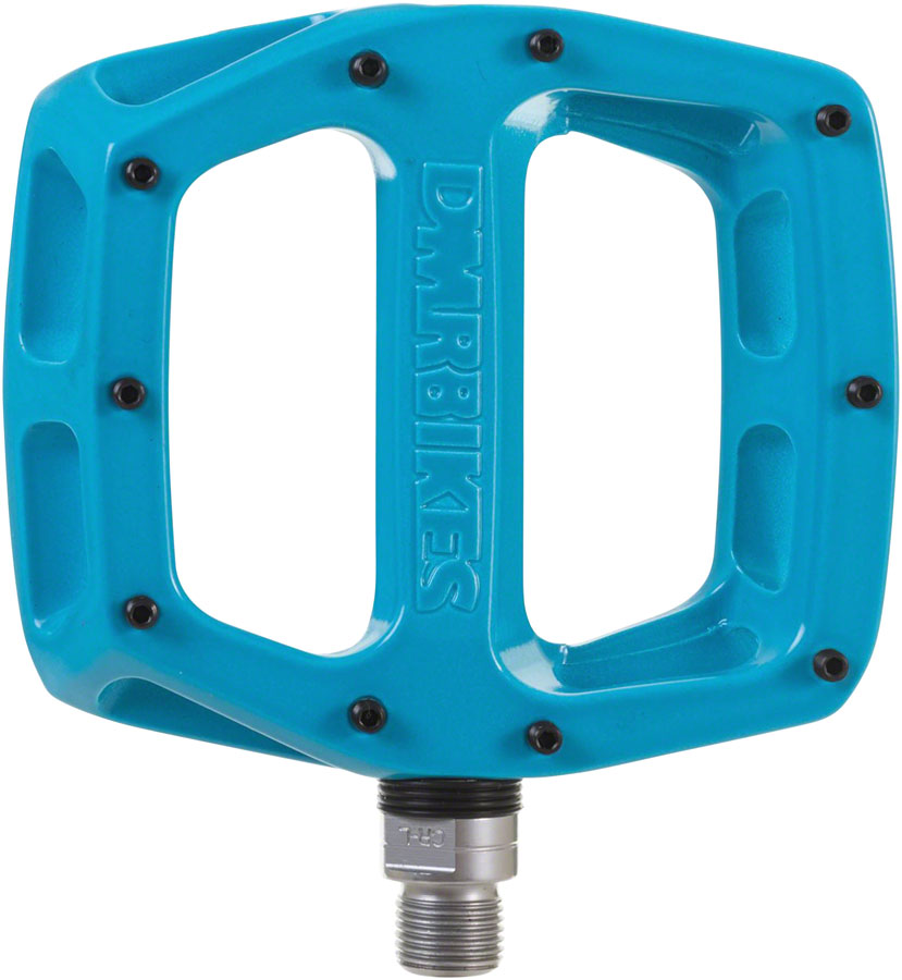 DMR V12 Pedals - Platform Aluminum 9/16" Blue – Dynamite Bike Lab